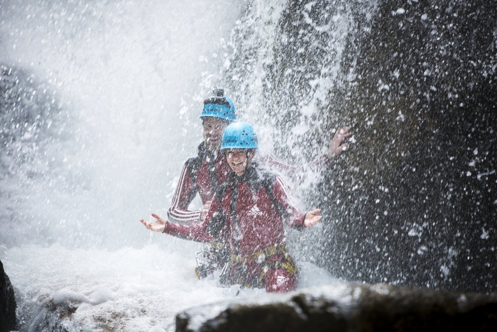 Canyoning & Rafting im Ötztal in Tirol - Hotel Ritzlerhof